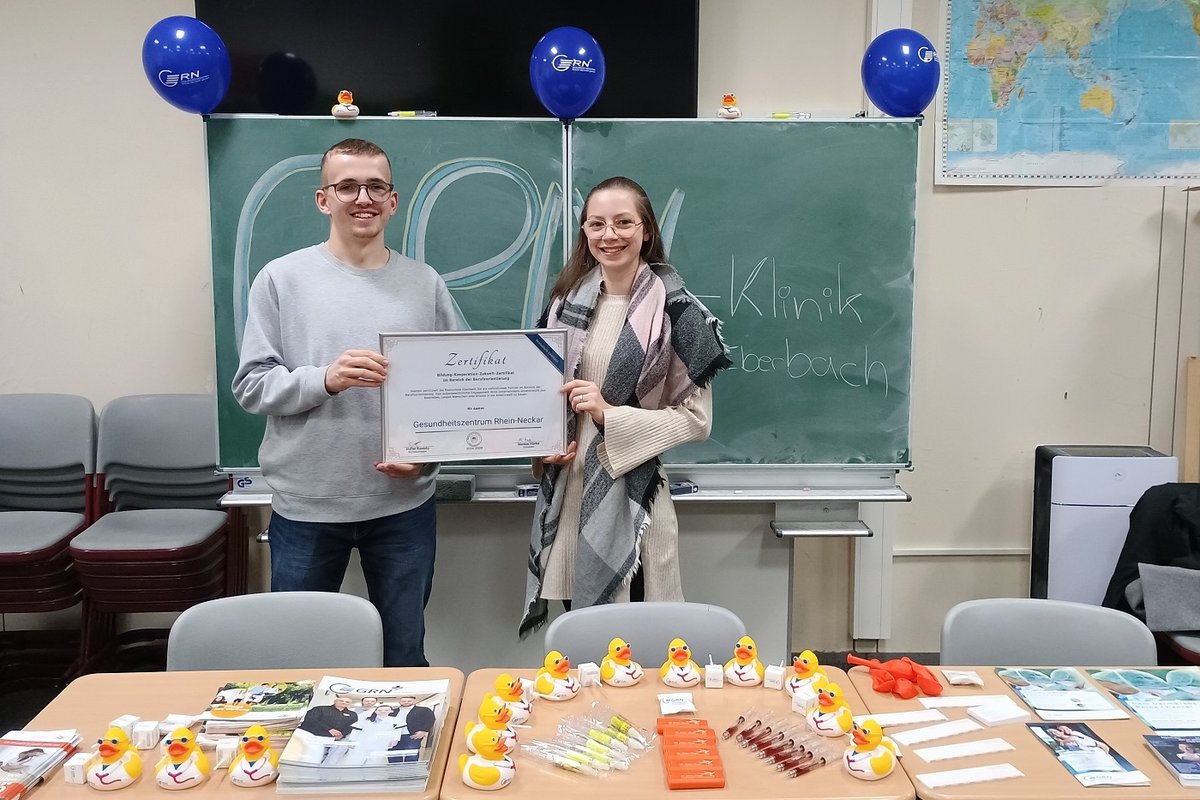 Hervorragende Berufskooperation mit der Realschule Eberbach