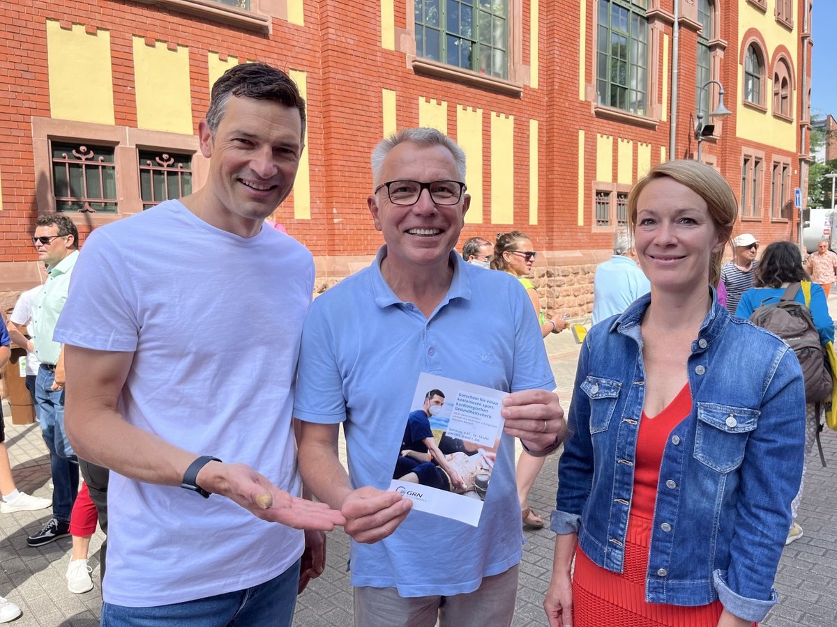 Reanimation und Gesundheitscheck beim Tag der offenen Tür